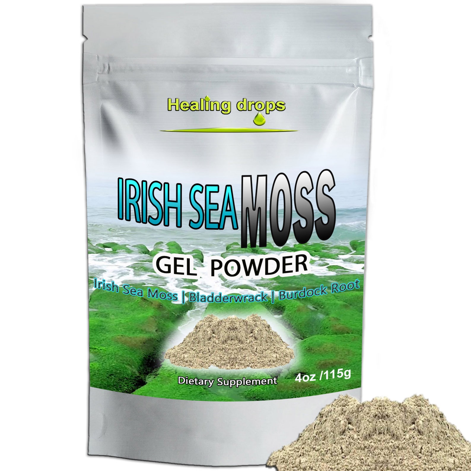Irish Sea Moss Powder Perfect for Sea Moss Gel or Gummies - Etsy