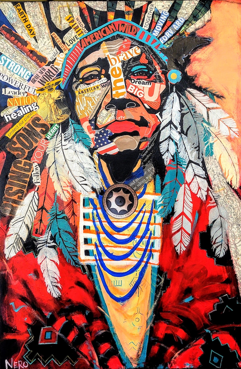 Fine Art "chief Joseph" Print - Etsy