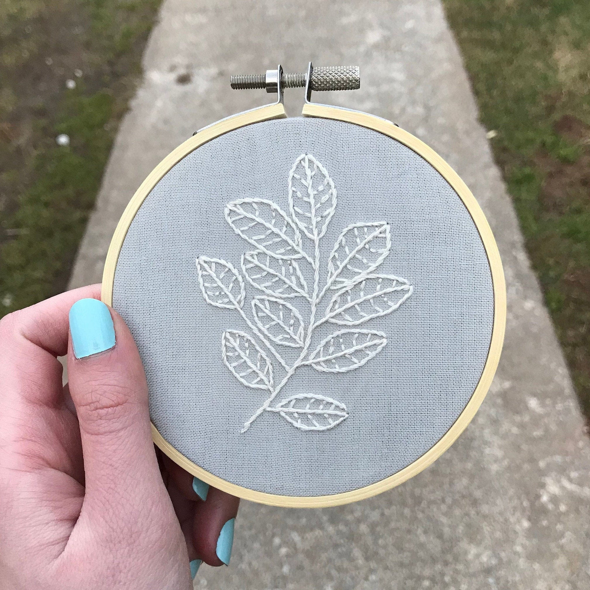 Fiddle Leaf Fig Tree Embroidery - Etsy
