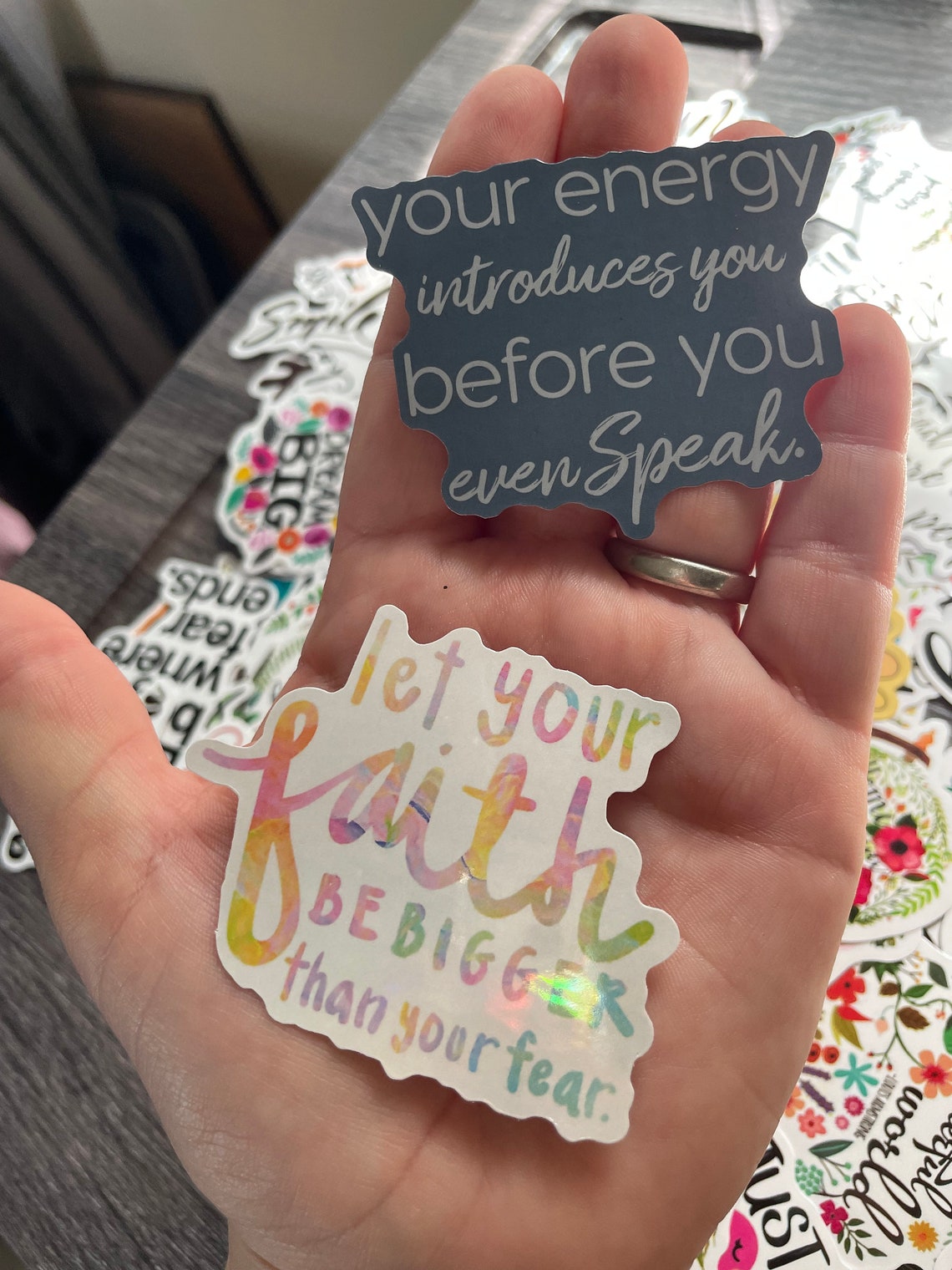 Inspirational Words Stickers Motivational Quote Stickers for - Etsy France