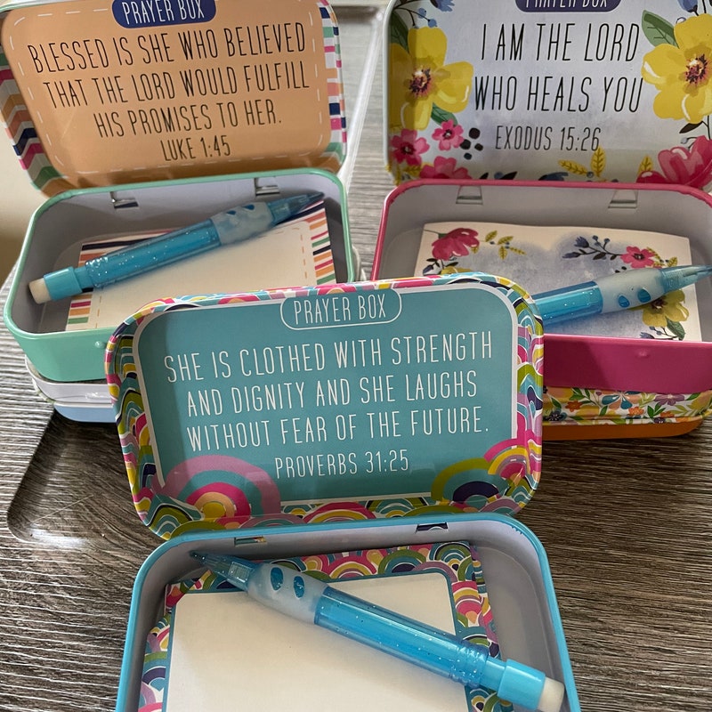 Prayer Box Tin - Etsy