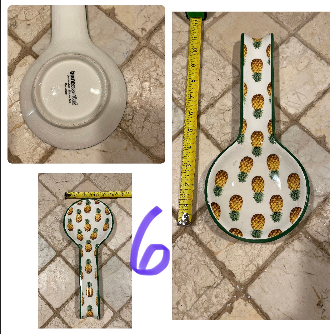 Spoon Rests/ Vintage Spoon Rests/ Ceramic/ Kitchen Ware/ Unique Spoon ...