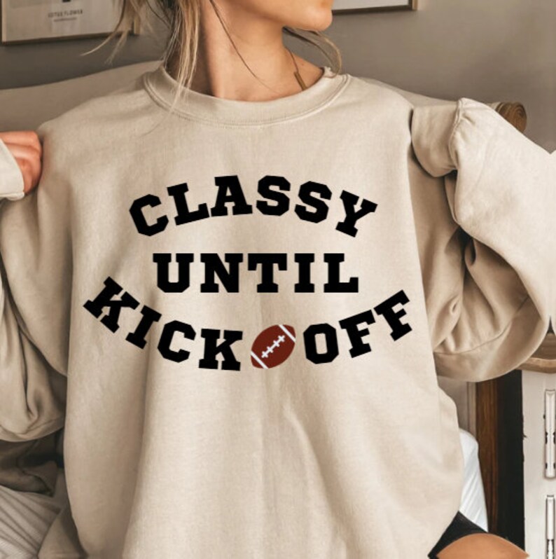 Classy Until Kick-off SVG - Etsy