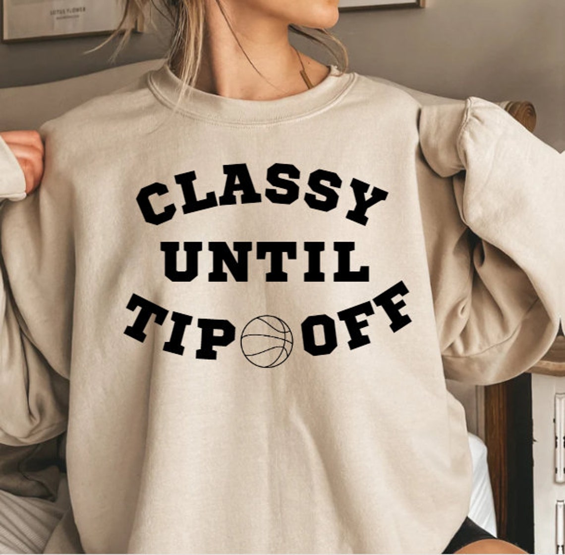 Classy Until Tip-off SVG - Etsy