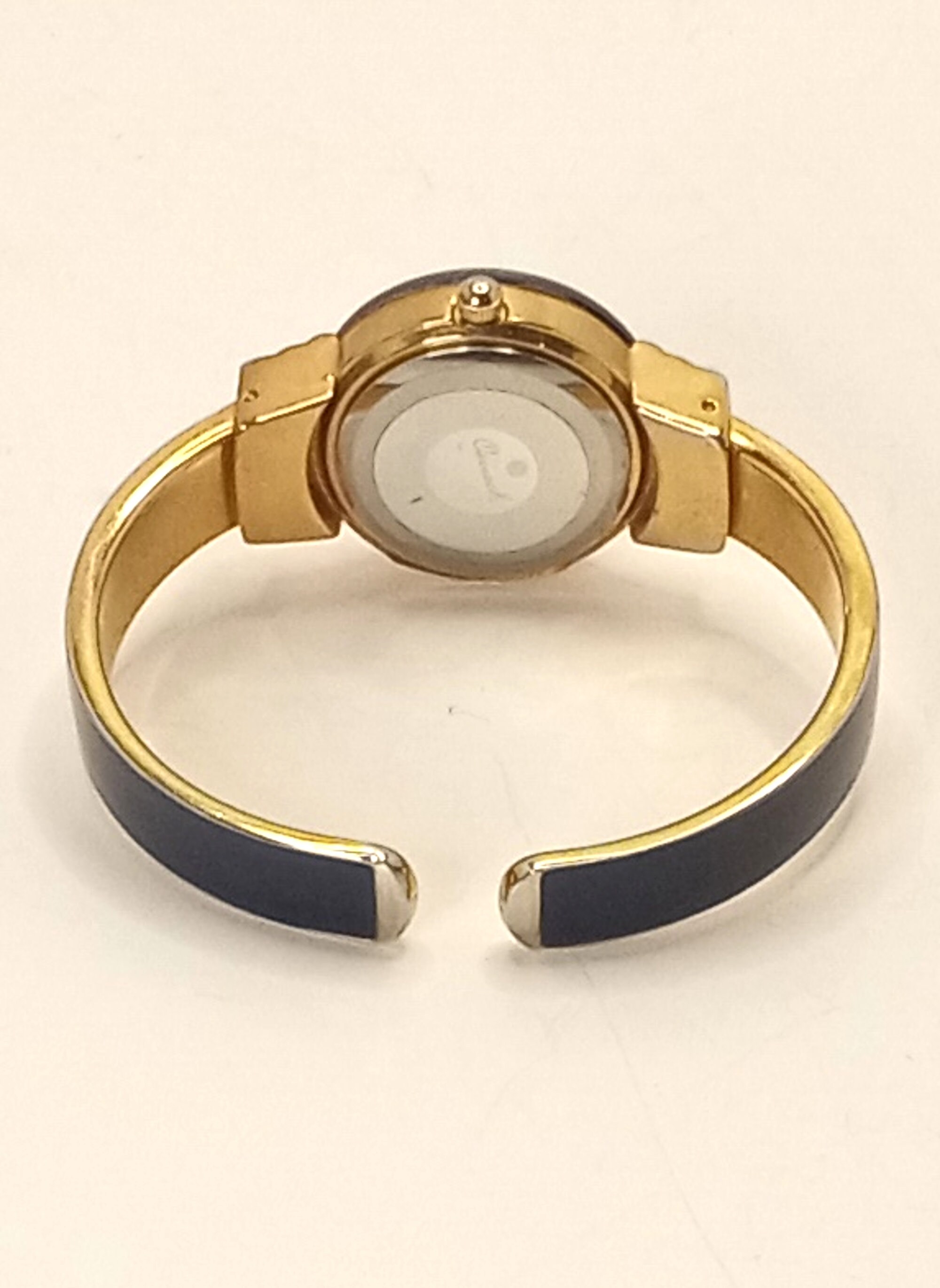 Vintage Osirock Gold Tone Blue Enamel Clamper Women's Watch Working - Etsy