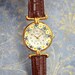 LADY VENICE Ildoge Millefiori Glass Flower Face Women's Gold Tone ...
