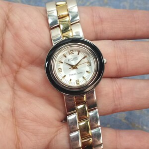 Vintage ECCLISSI Sterling Silver Bezel Change Reversible Band Women's ...