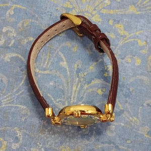 LADY VENICE Ildoge Millefiori Glass Flower Face Women's Gold Tone ...