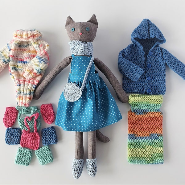 Rag Doll Cat Pattern - Etsy