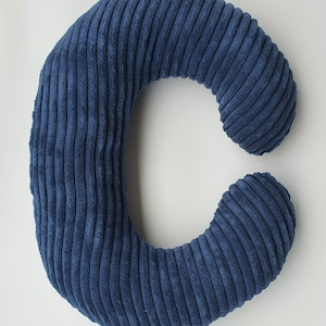 Letter "c" Pillow, 17,7”x13,7”, Stuffed Letter, Soft Letter, Baby Room ...