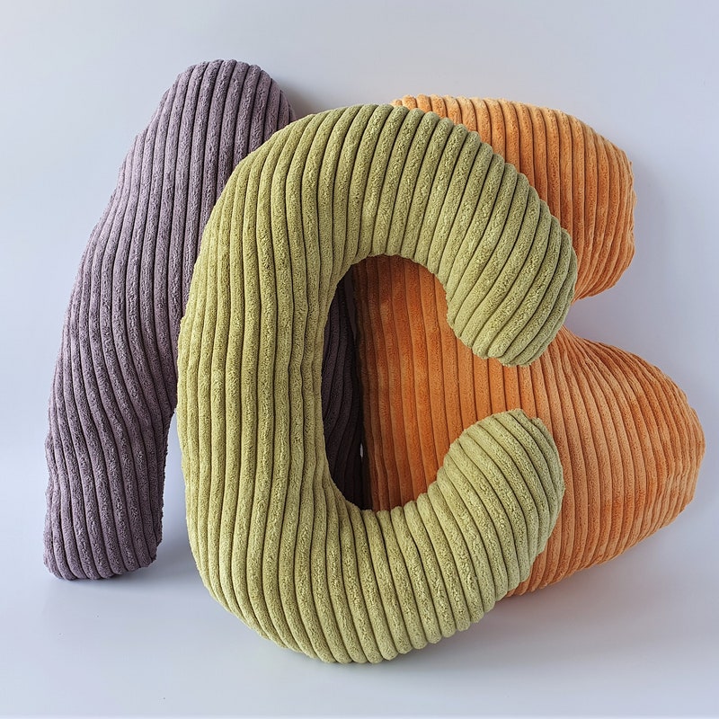 Initials Pillow - Etsy