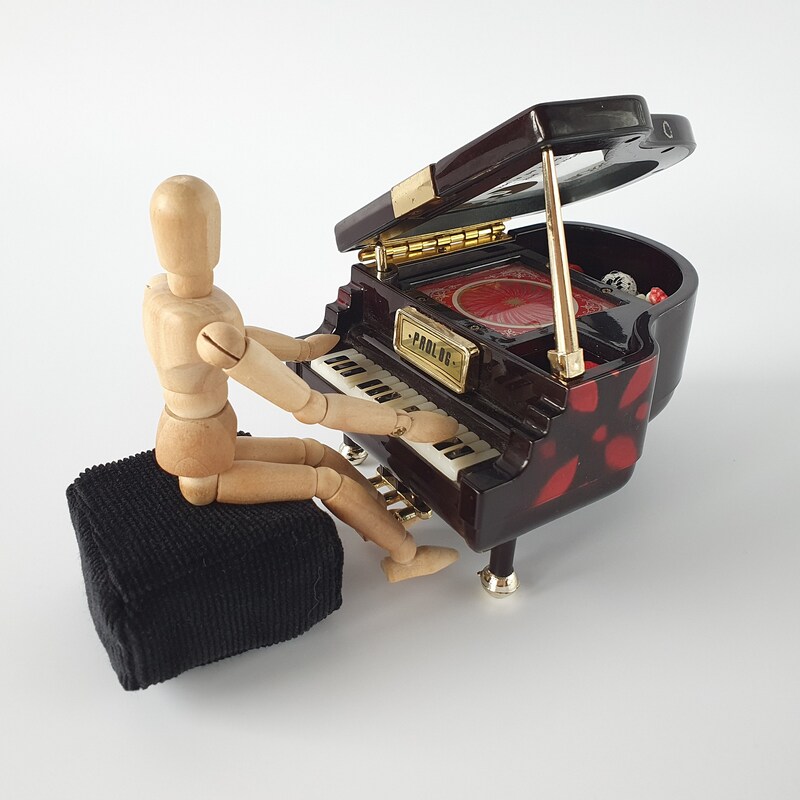 Miniature Piano - Etsy UK