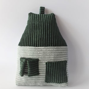 Plush House for a Teddy Bear, a Cuddly Pillow for Children, House ...