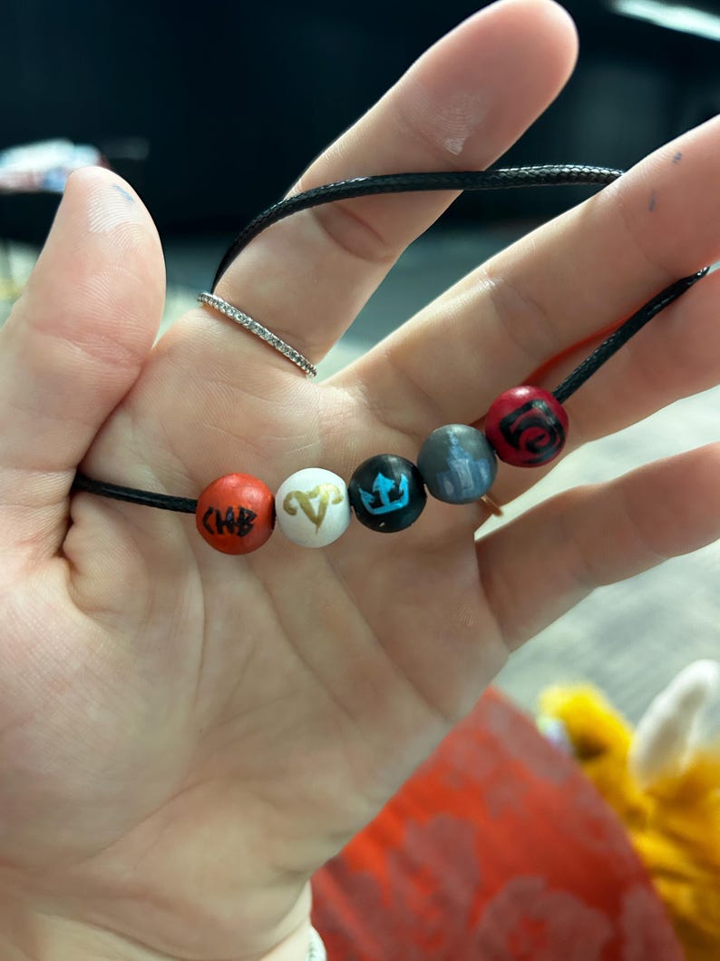 Percy Jackson Camp Half-blood Bead Necklaces - Etsy
