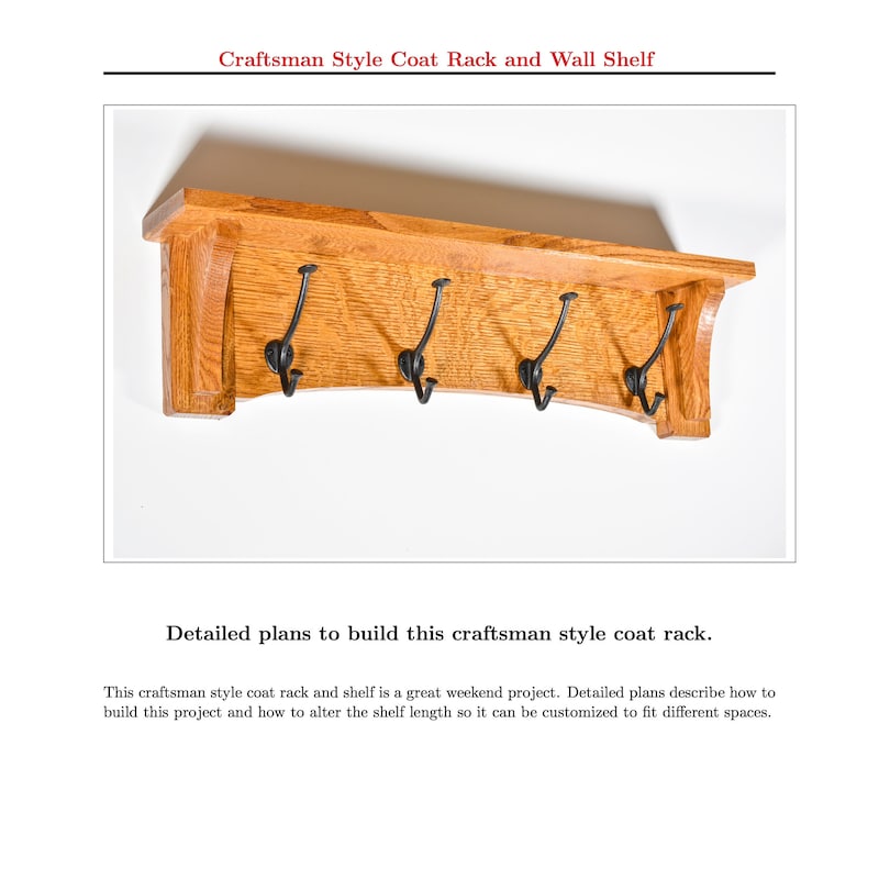 Wood Cast Iron Wall Rack - Etsy