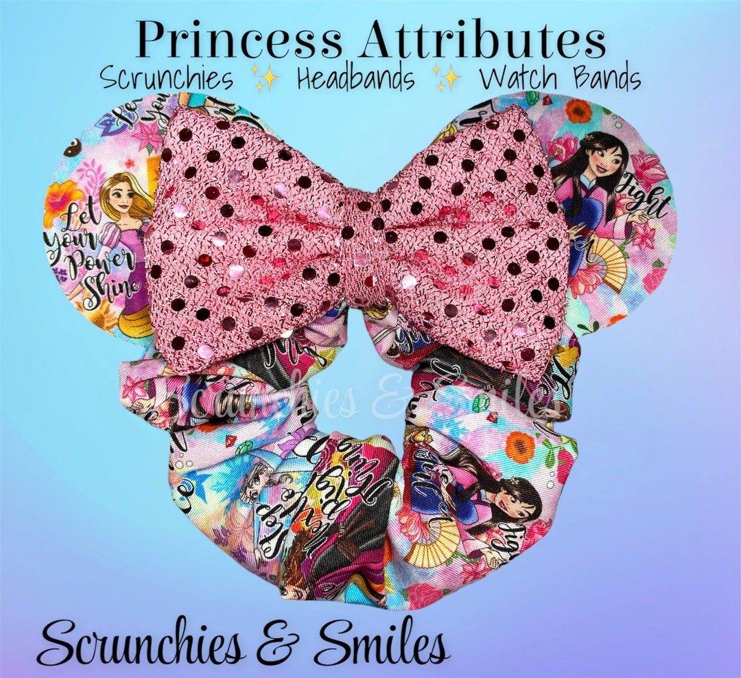Princess Attributes Collection - Items Sold Separately - Ear Scrunchie ...