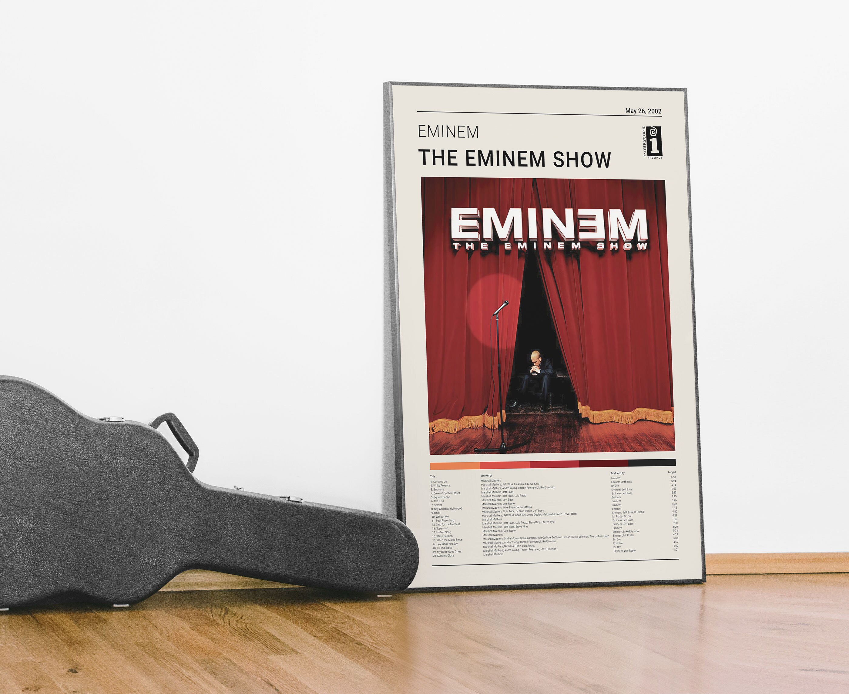 Eminem Poster Eminem Prints The Eminem Show Album Cover | Etsy