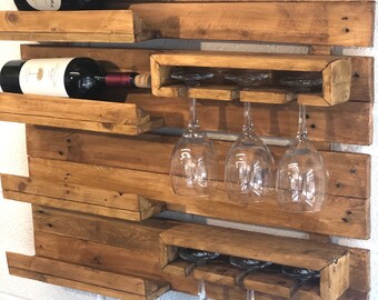Slim Wine Rack | Etsy UK