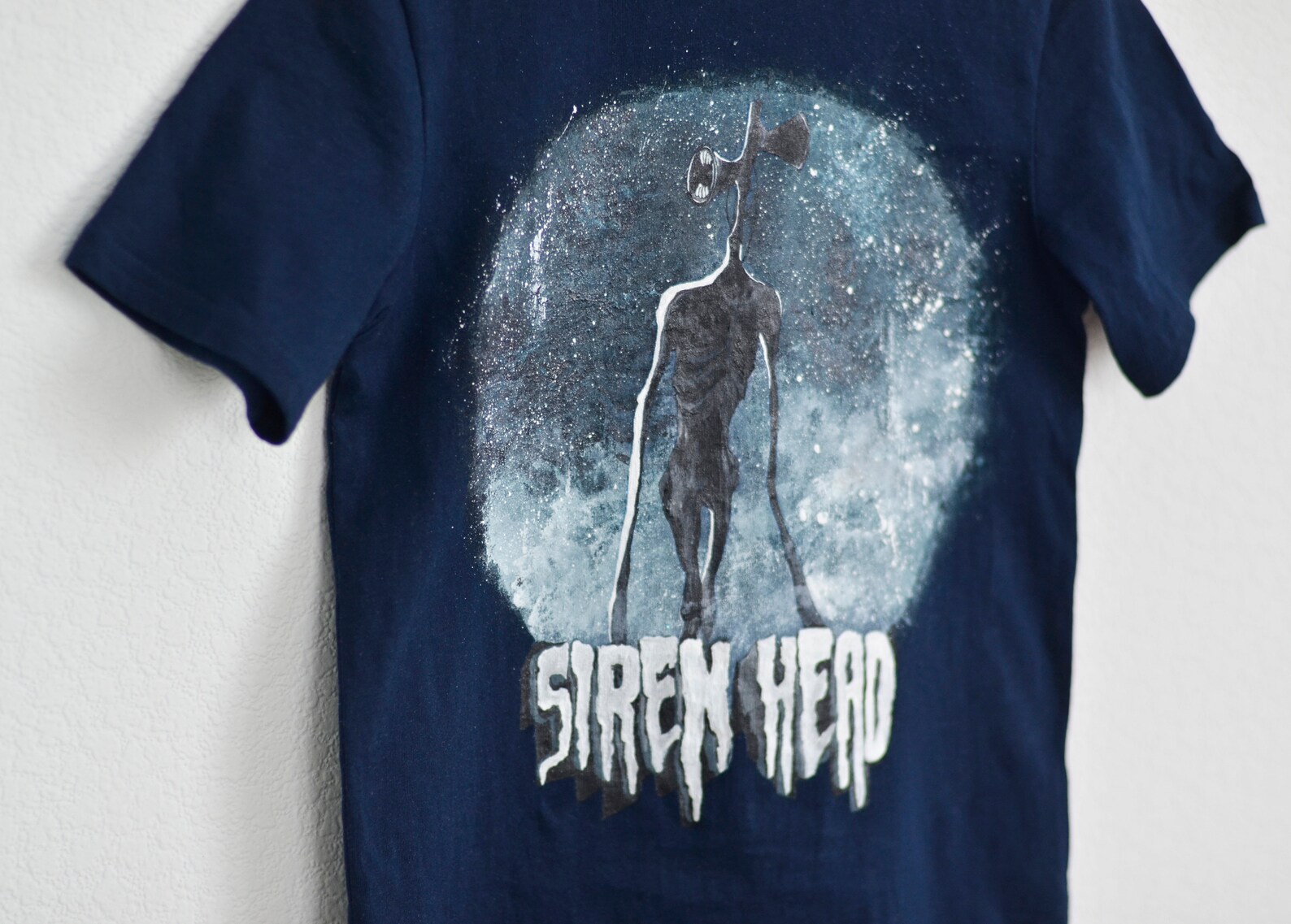 Child Siren Head tshirt Sirenhead moon art figure shirt | Etsy