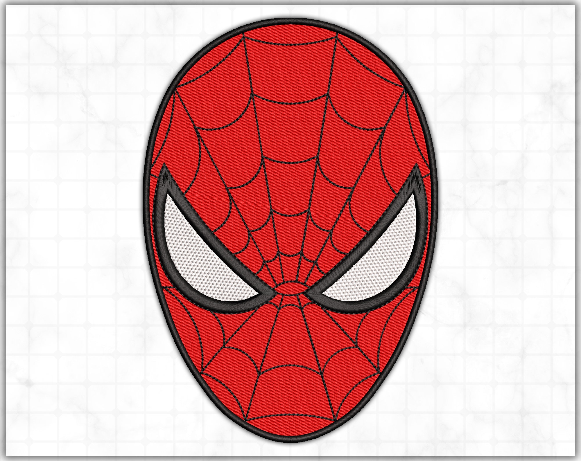 Spiderman Embroidery Design Superhero Embroidery Design | Etsy