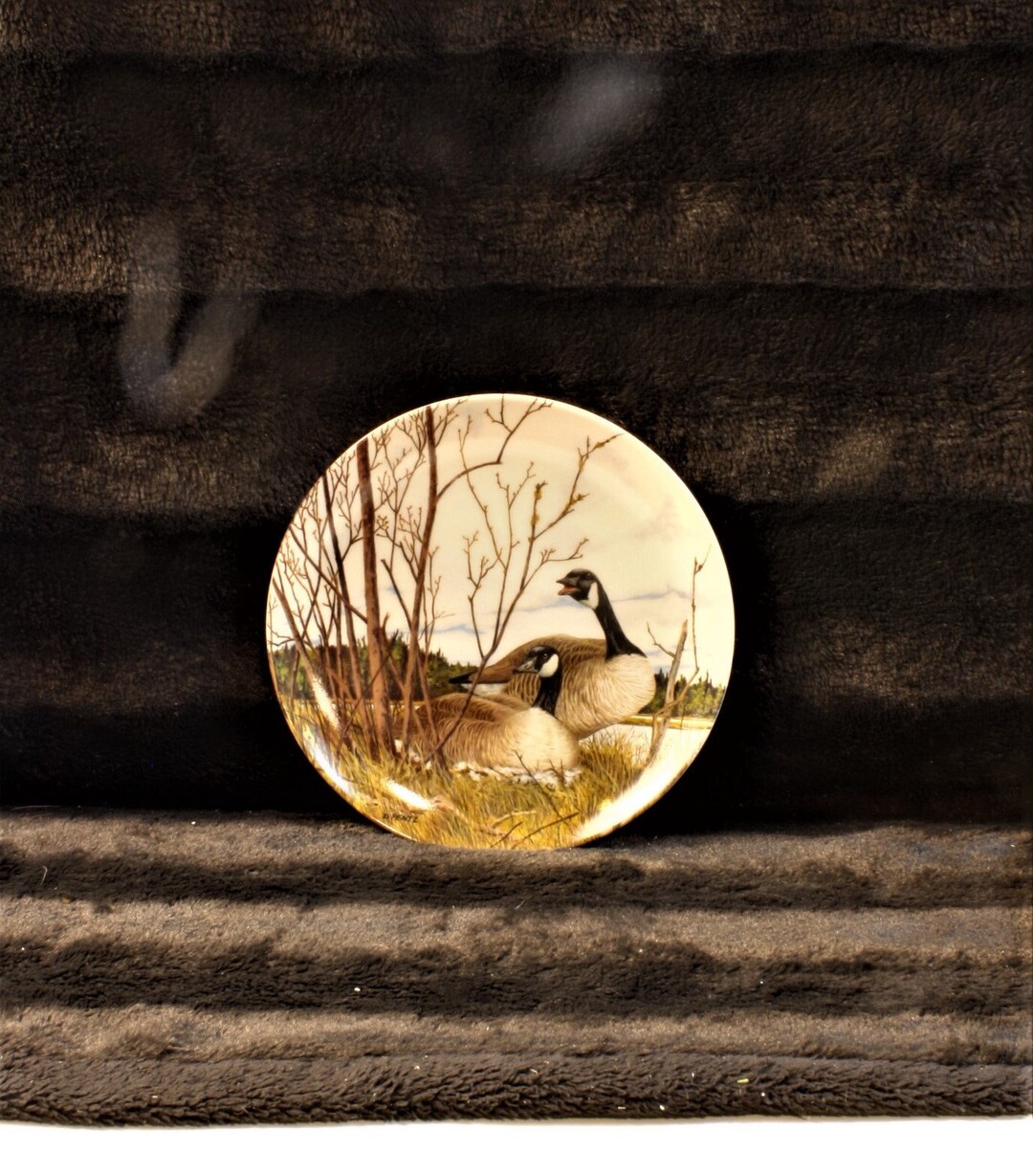 Collector's Plate nesting by Donald Pentz, Made in 1986 - Etsy