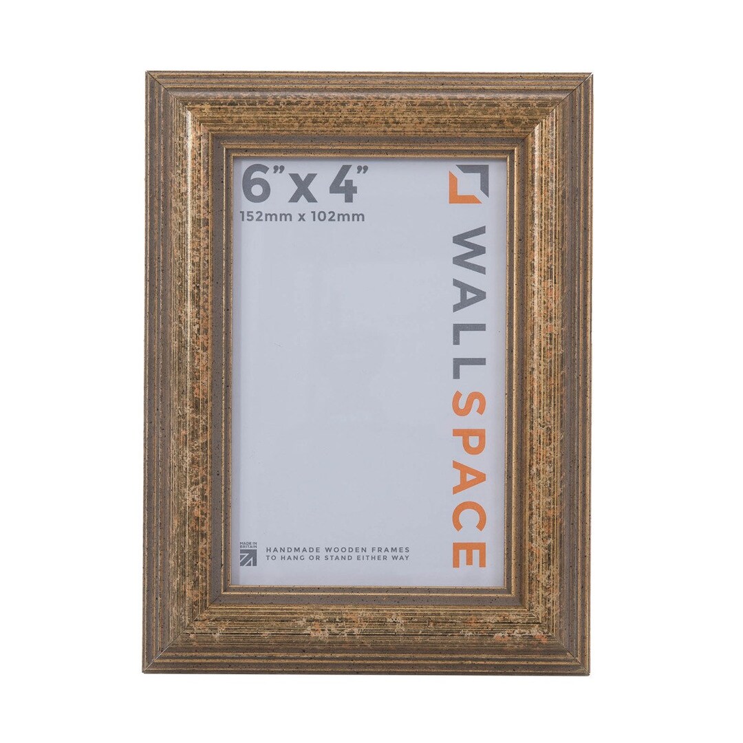 6x4 Gold Frame | Antique Gold Photo Frame 6x4 Inches | 6 X 4 Inch ...
