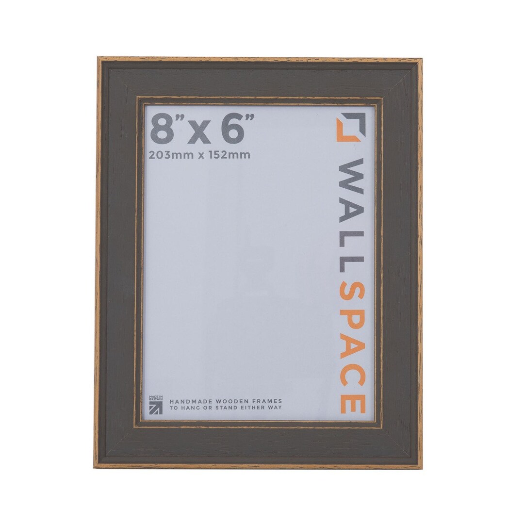 8x6 Grey Frame | Shabby Chic 8x6 Photo Frame Grey | 8 X 6 Inch Grey ...