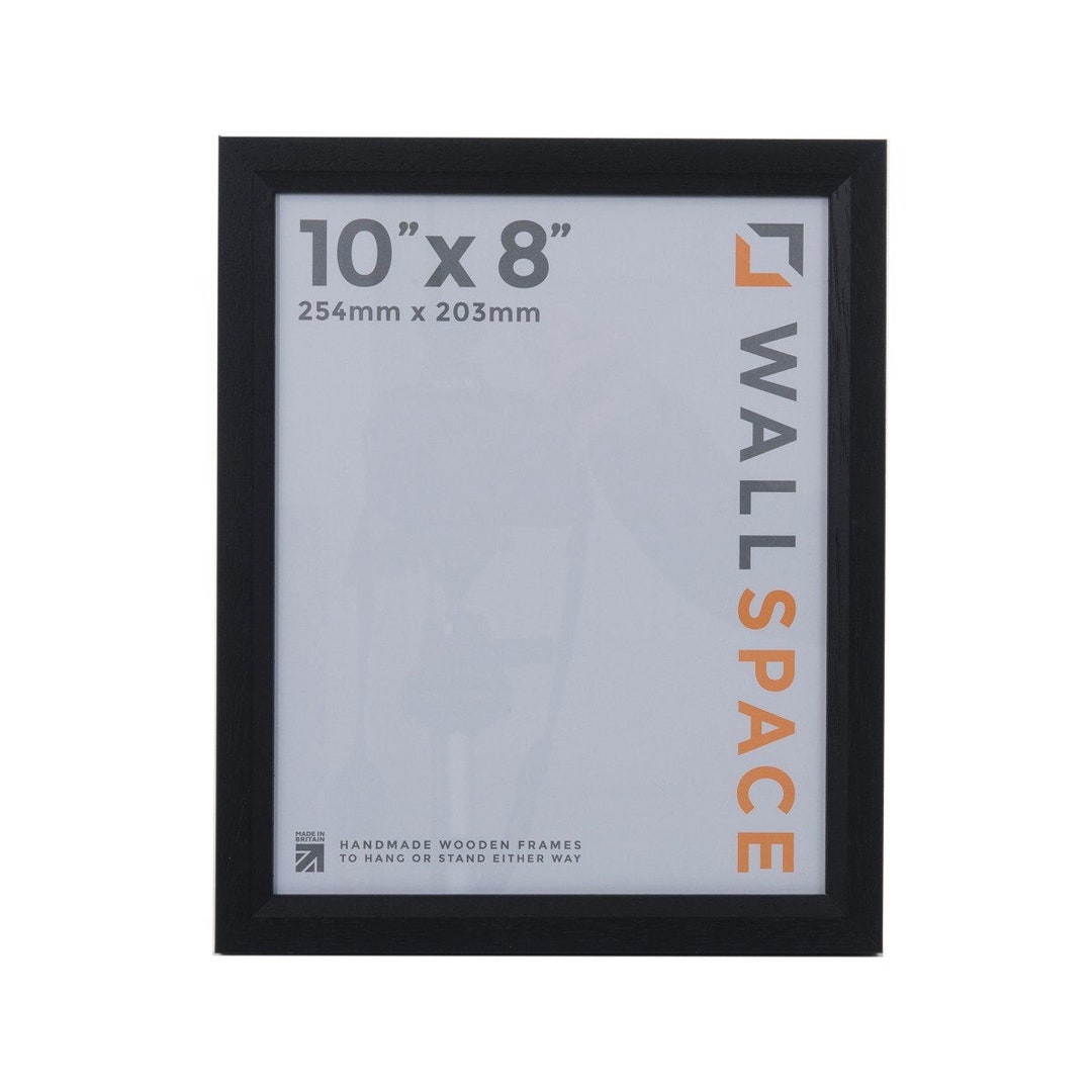 10x8 Black Frame | Bevelled Black Photo Frames 10x8 | 10 X 8 Inch Black ...