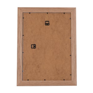 A3 Picture Frame - Wide Oak A3 Frame With REAL GLASS. This Chunky A3 ...
