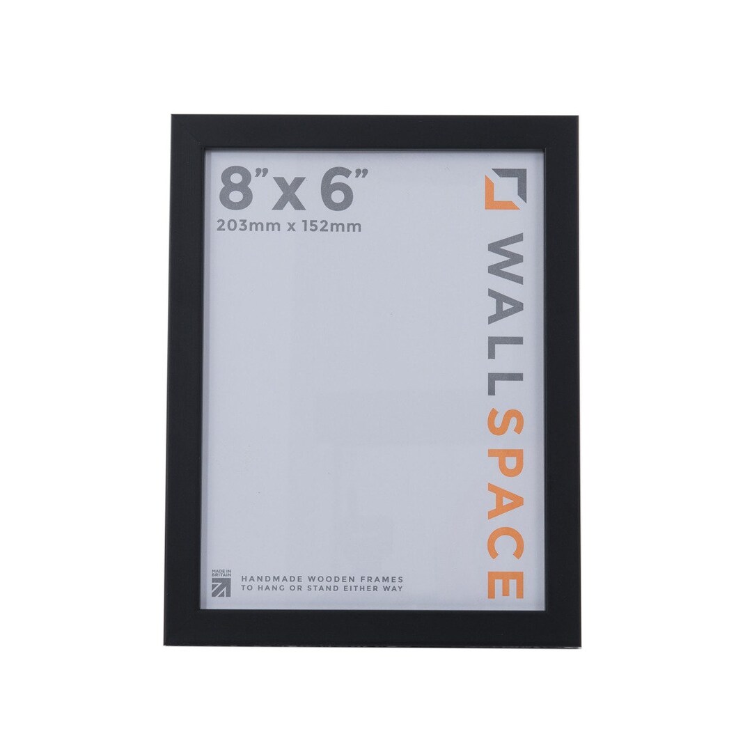 8x6 Thin Black Frame Thin 8x6 Photo Frame Black Natural Wood 8x6 Photo ...