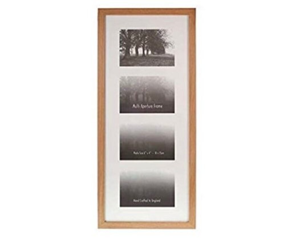 Multi Photo Frame to Fit Four 6x4 or 7x5 Photos, Multi Aperture Picture ...