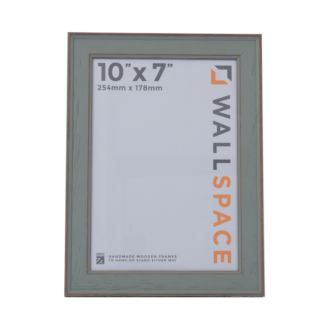 10x7 Green Frame Green Shabby Chic Photo Frame 10x7 - Etsy