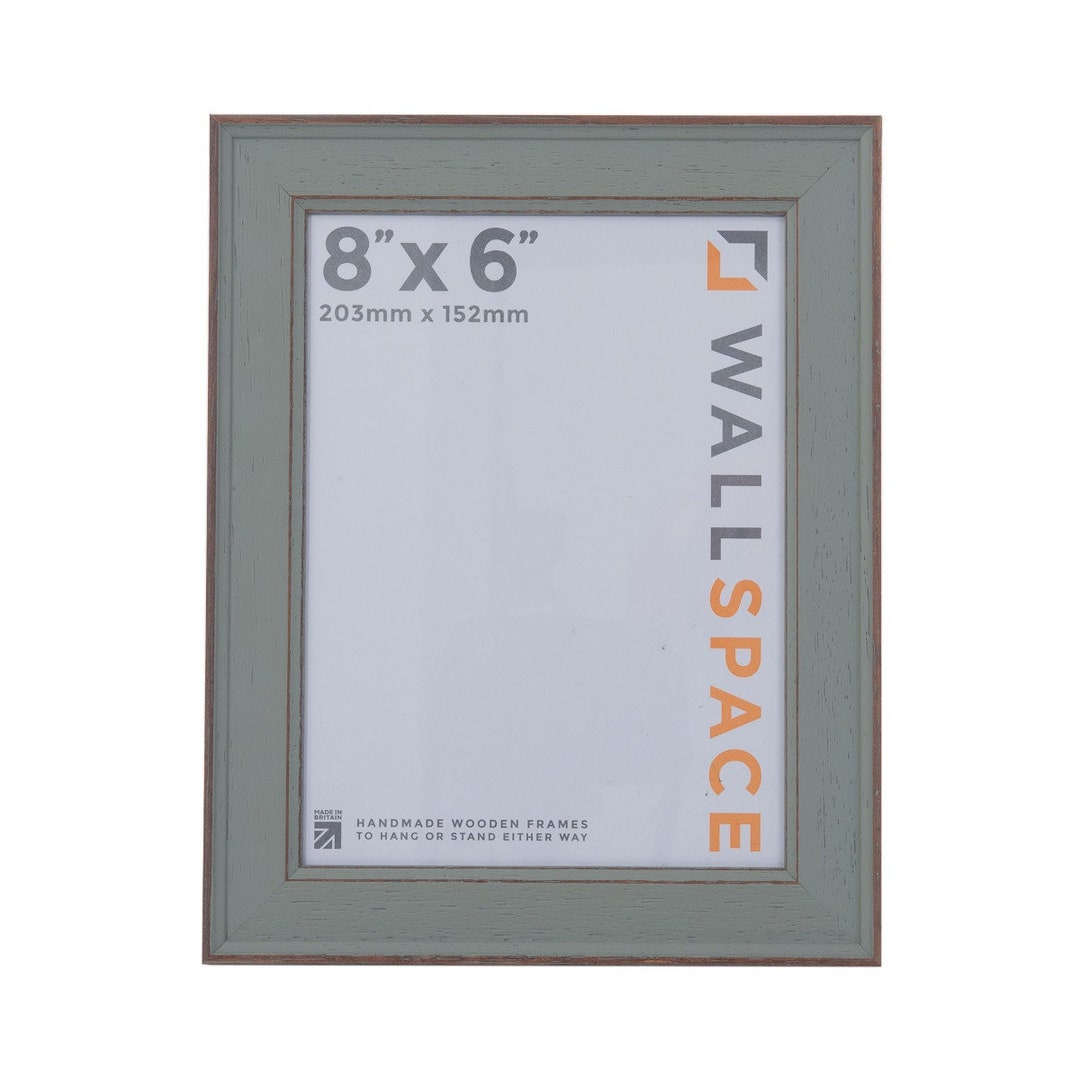 8x6 Green Frame Shabby Chic 8x6 Photo Frame Green 8 X 6 Inch Green ...
