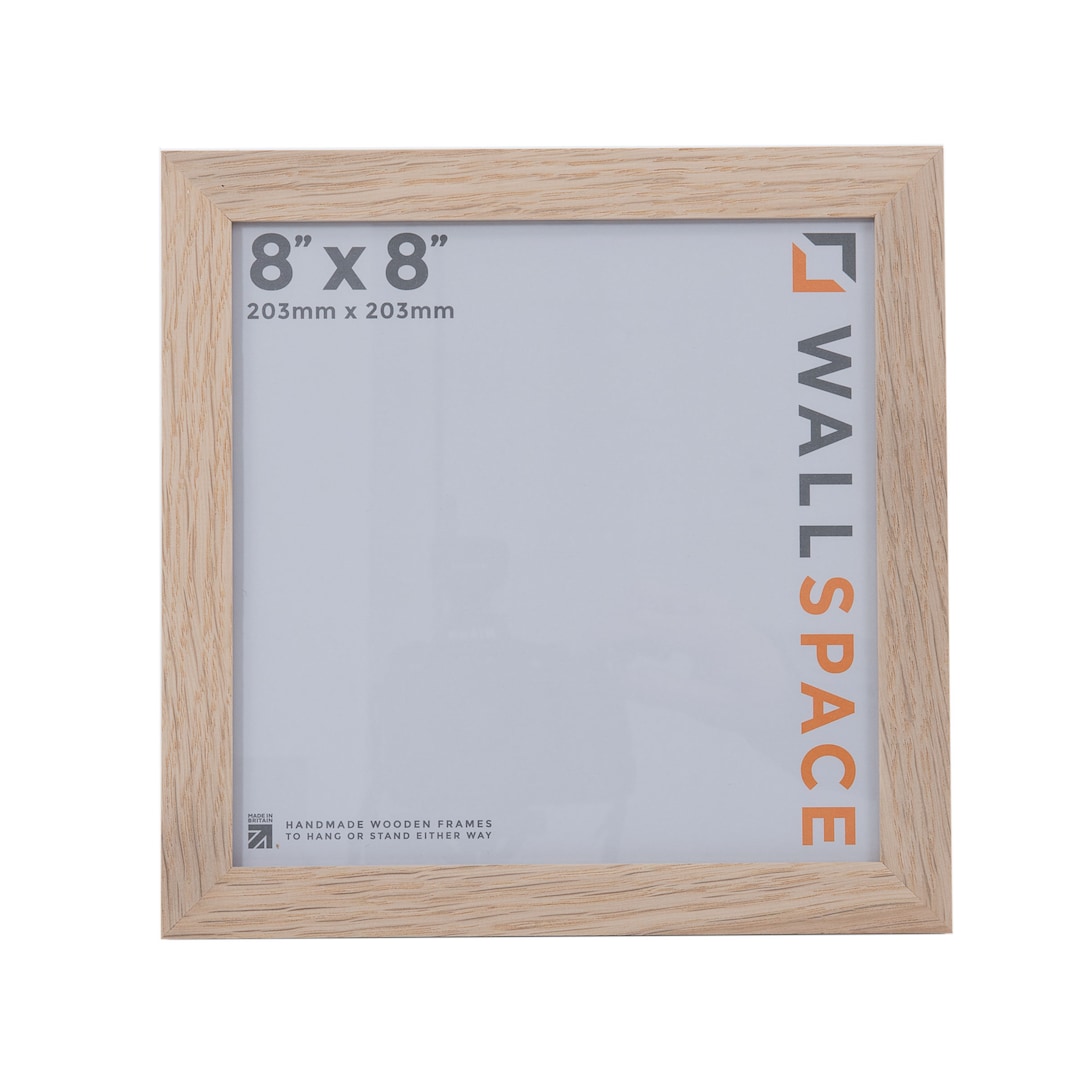 8x8 Oak Frame Square 8x8 Photo Frame 8 X 8 Inch Oak Photo Frames Real Solid Oak Picture Frames ...
