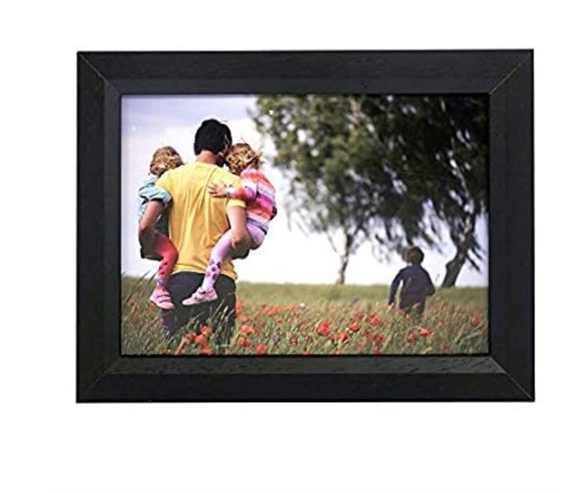 8x6 1 Black Photo Frame 8 x 6 inch Wooden Photo Frame | Etsy