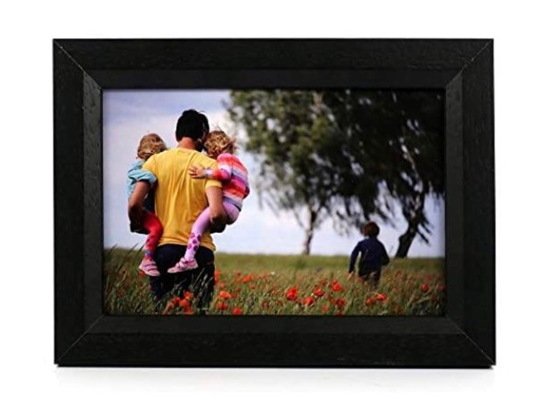 6x4 1 Black Photo Frame 6 x 4 inch Wooden Photo Frame | Etsy