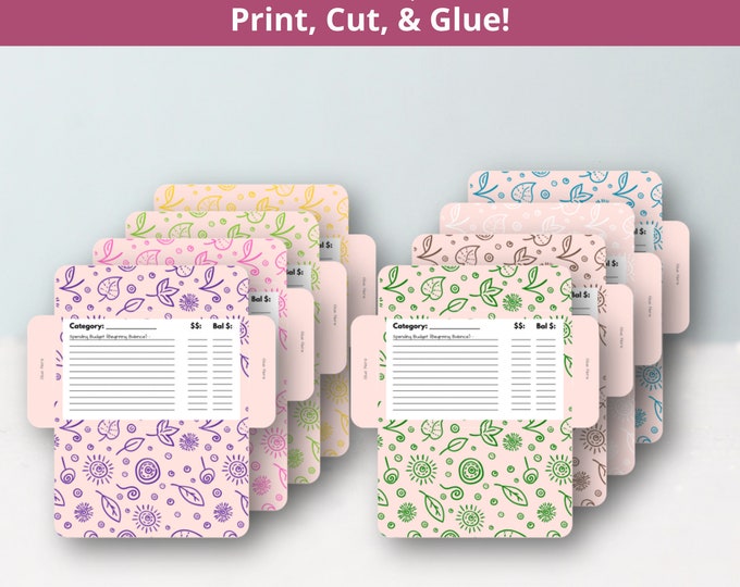 Kids Budget Envelopes Printable Budget Planning for Kids Money ...