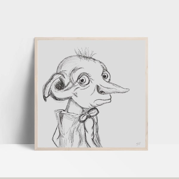 Dobby Art - Etsy