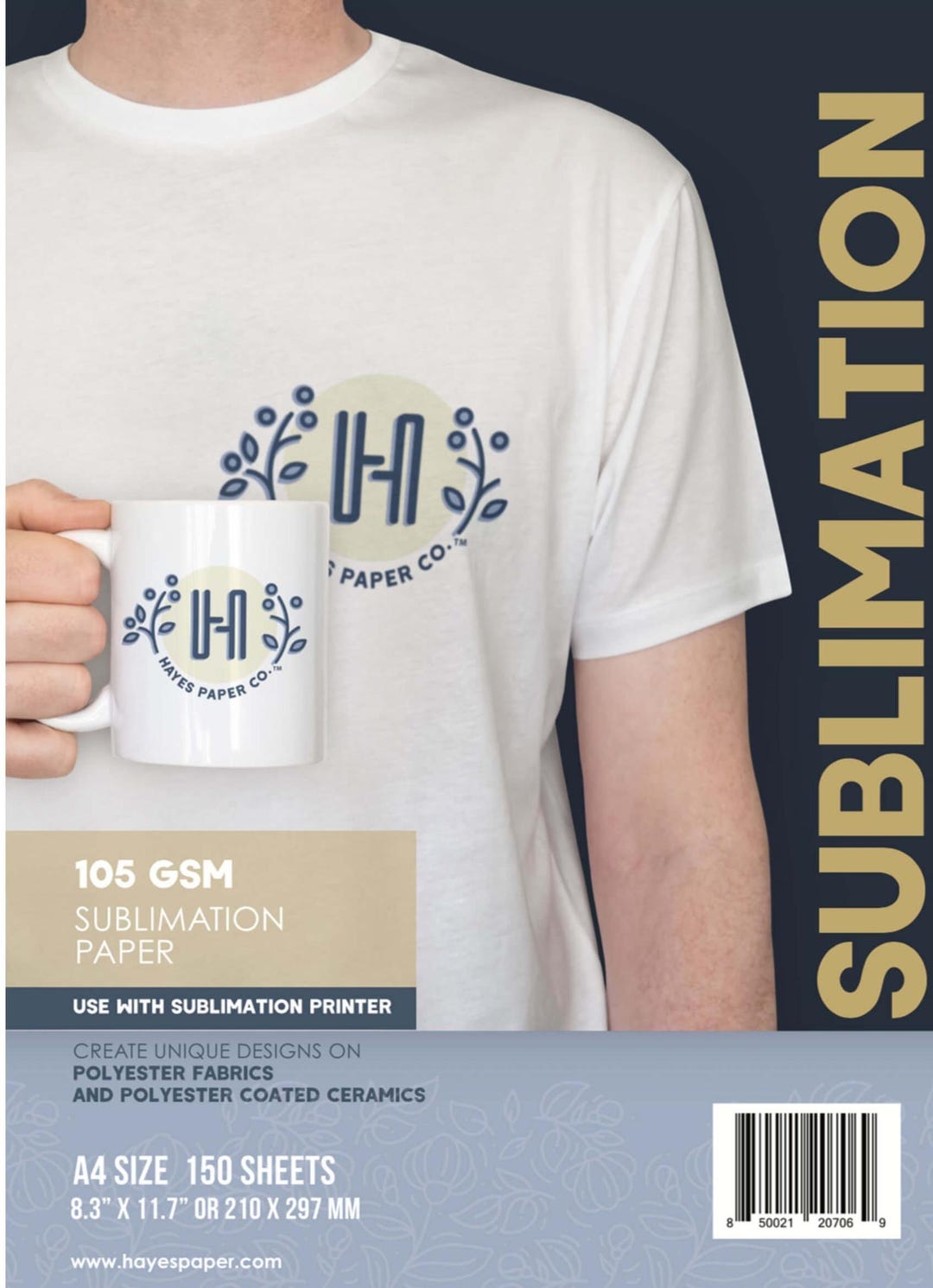 A4 Sublimation Paper: 105 GSM, 150 Sheets - Etsy