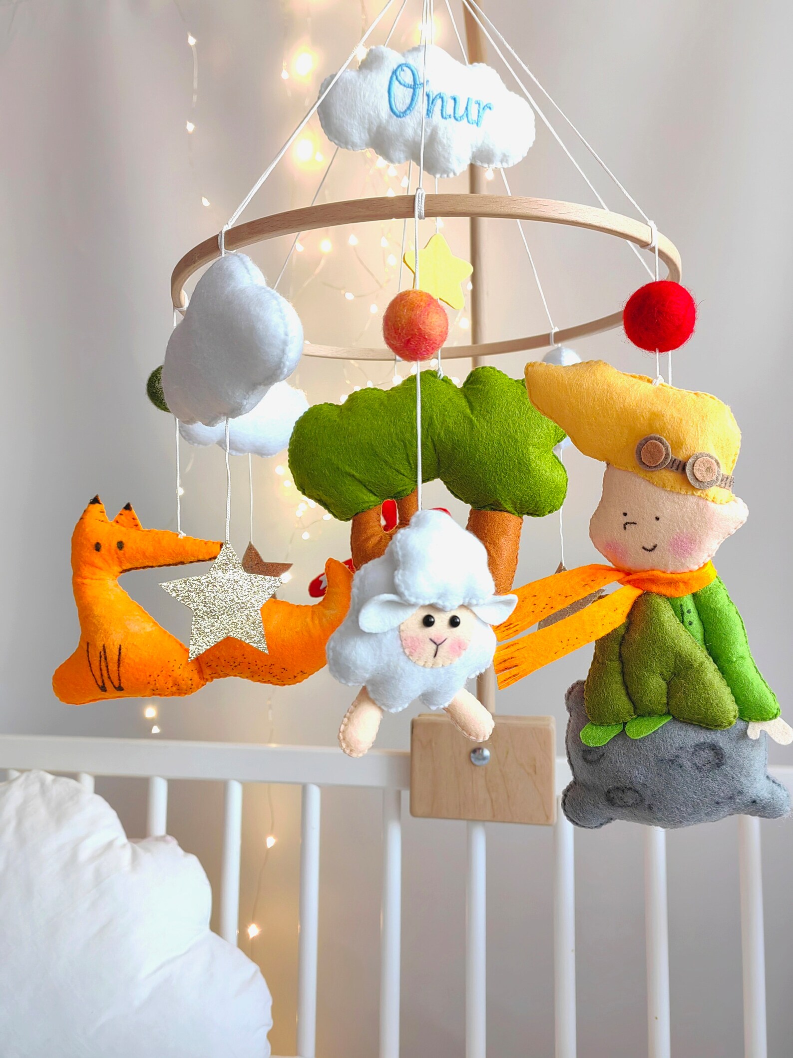 Baby Mobile the Little Prince, Little Prince Nursery, Little Prince ...