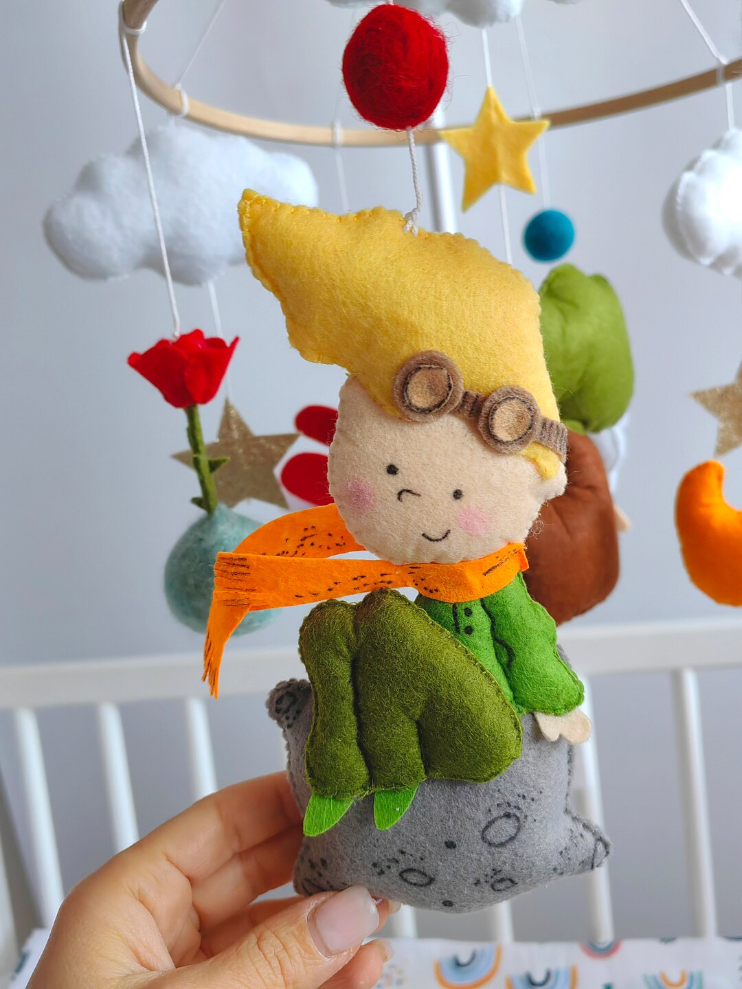 Baby Mobile the Little Prince, Little Prince Nursery, Little Prince ...
