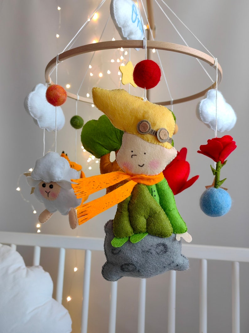 Baby Mobile the Little Prince, Little Prince Nursery, Little Prince ...