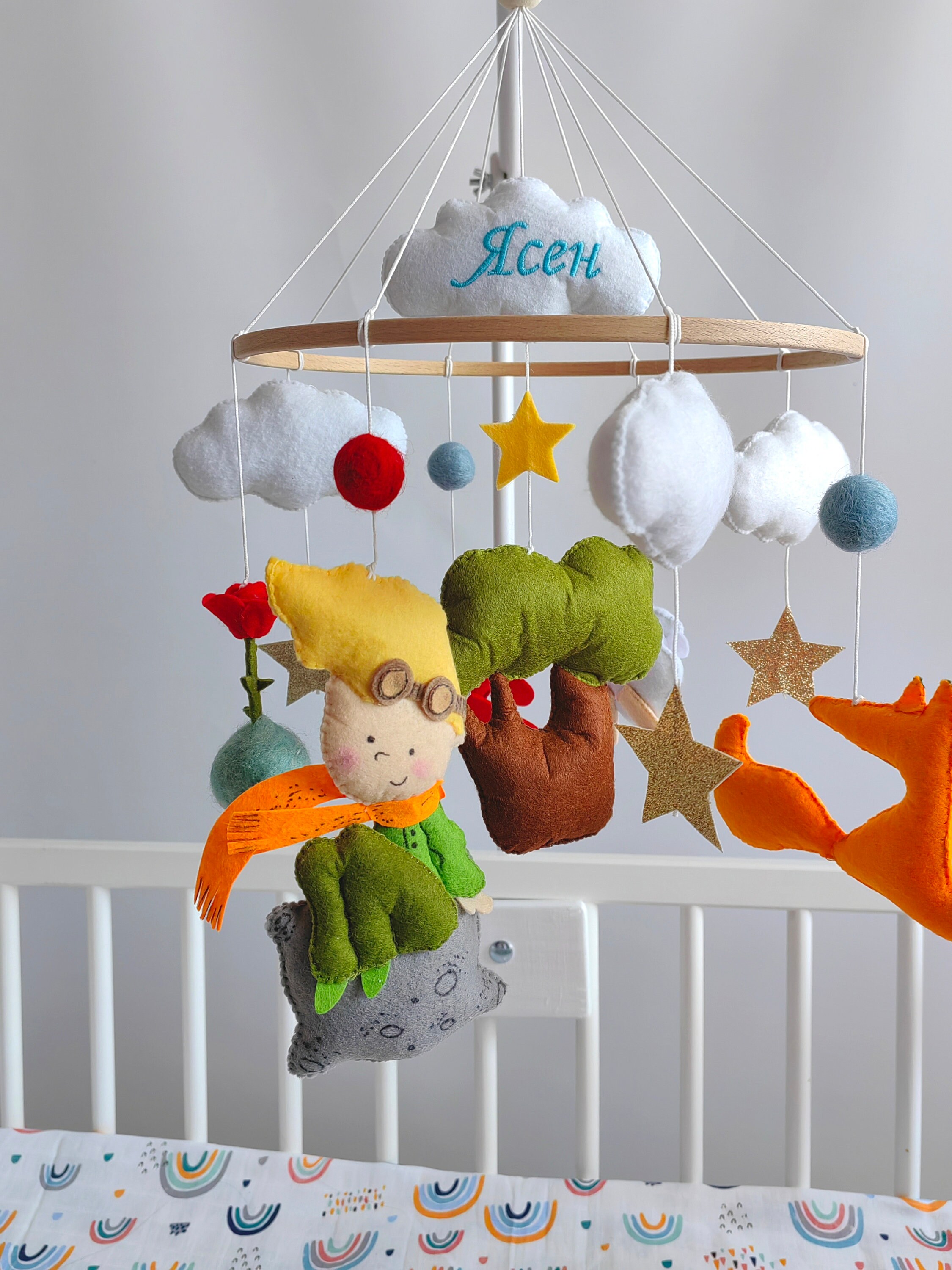 Baby Mobile the Little Prince, Little Prince Nursery, Little Prince ...
