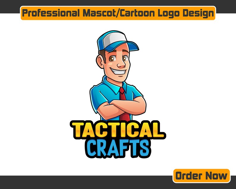 Custom Unique Mascot Logo, Cartoon Logo, Caricature Logo, Cartoon ...