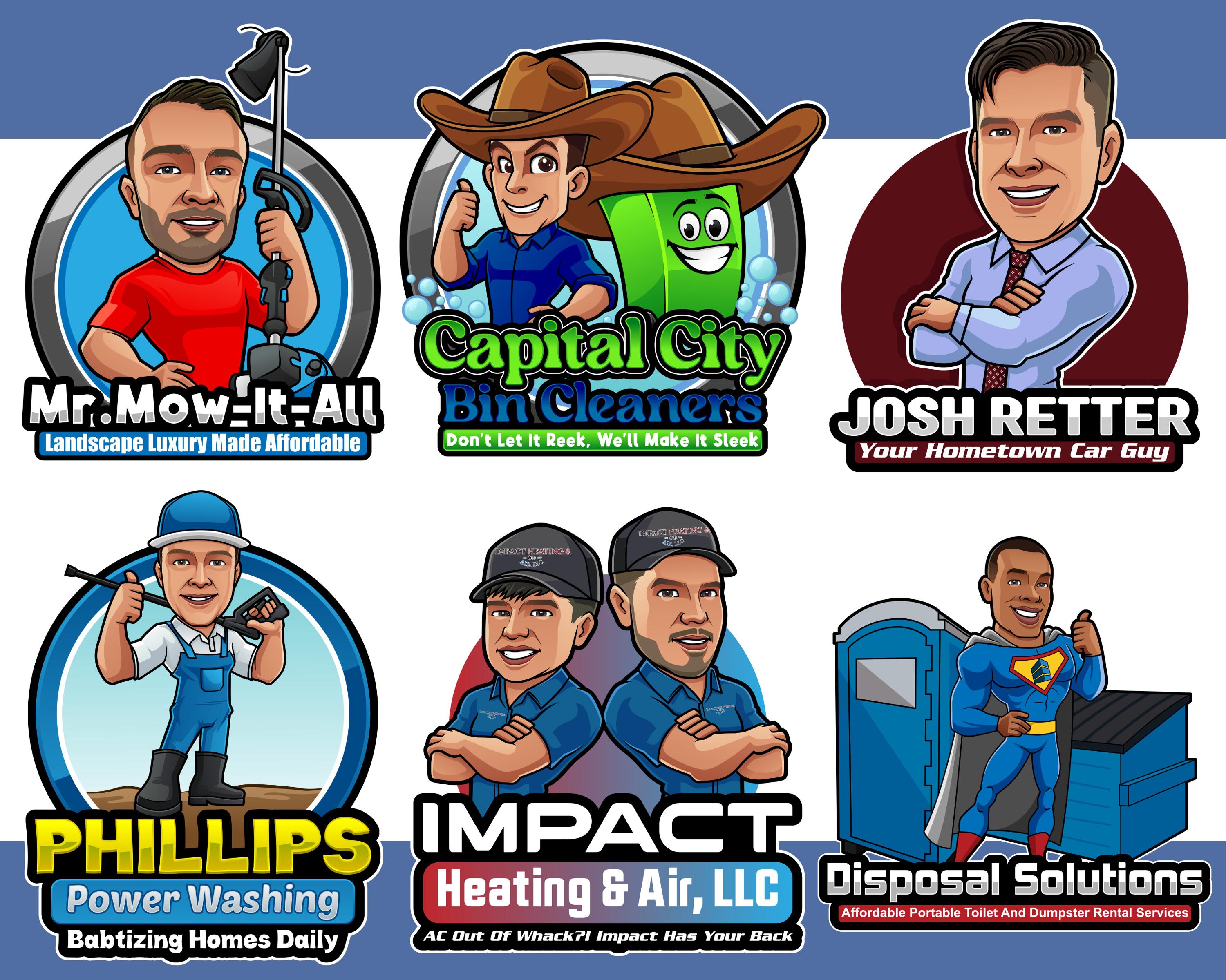 Custom Professional Mascot Logo, Unique Cartoon Logo Maker, Cartoon ...