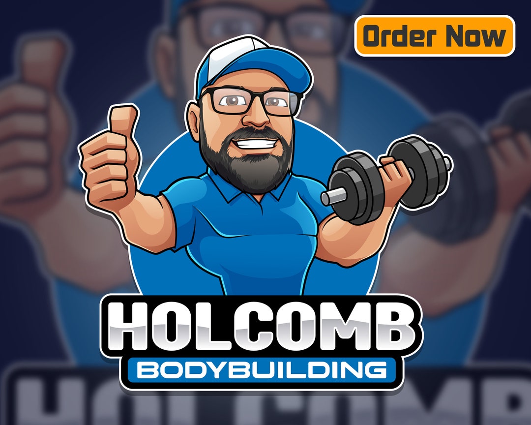 Custom Unique Mascot Logo, Cartoon Logo, Caricature Logo, Cartoon ...