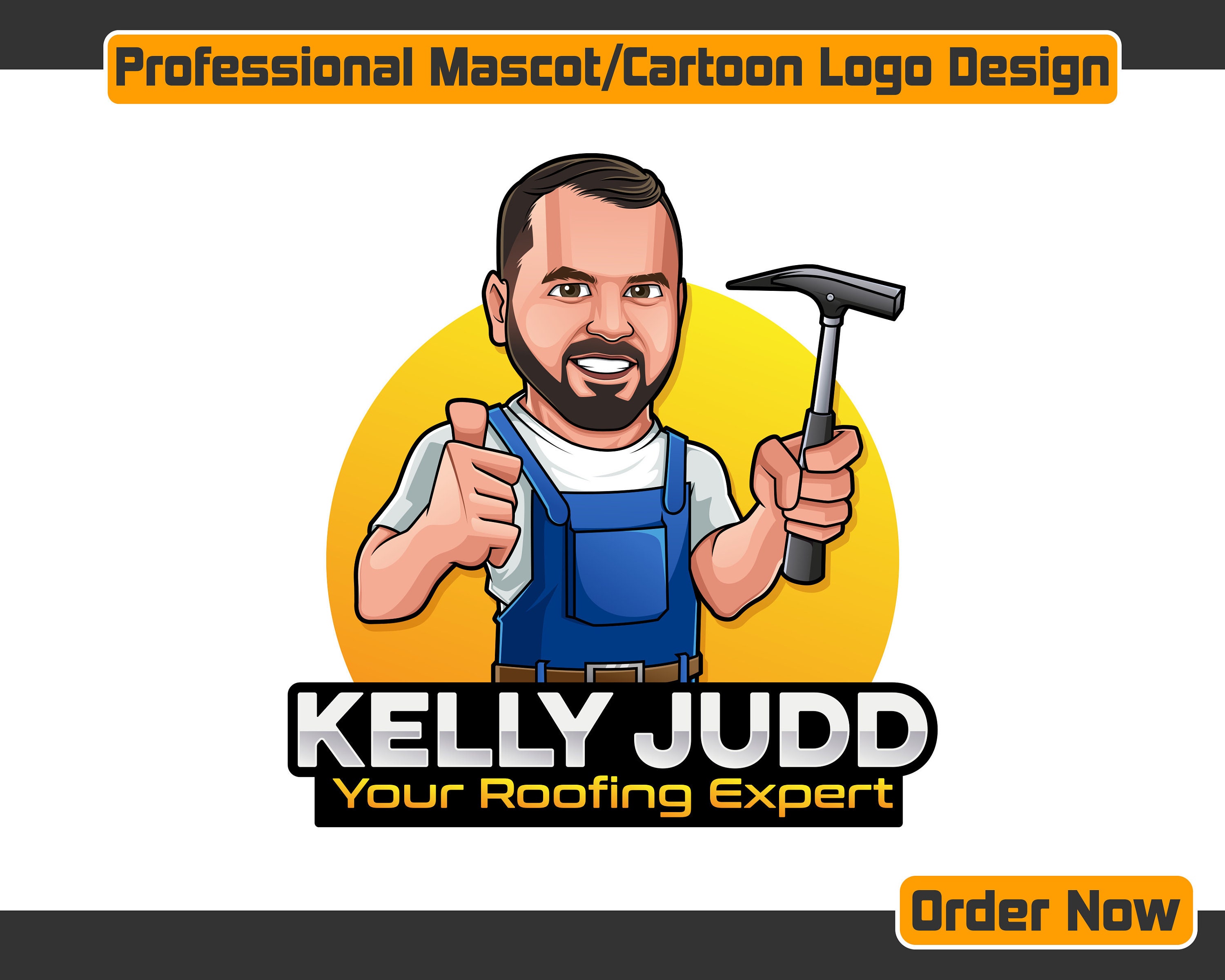 Custom Cartoon Logo, Business Logo, Mascot Logo, Character Logo ...