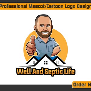 Custom Mascot Logo Design, Modern Cartoon Logo Creator, Cartoon ...
