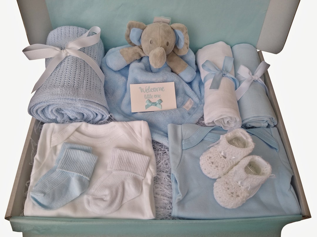 Baby Boy Gift Hamper Baby Boy Hamper New Baby Boy Gift Box - Etsy UK