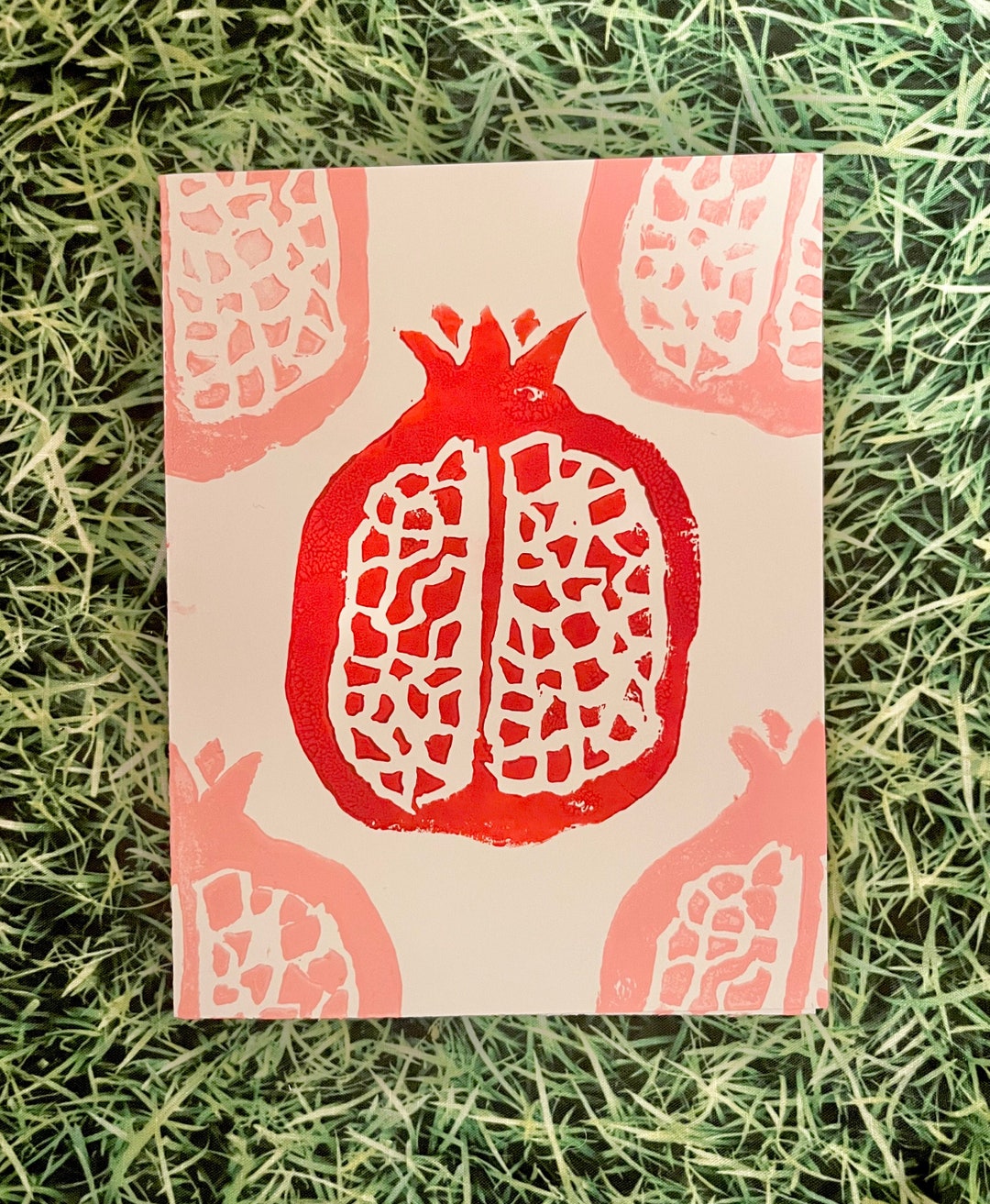Pomegranate Greeting Cards - Etsy